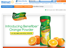 Walmart - Benefiber Orange Sticks Sample - Budget Savvy Diva
