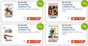 Awesome DVD coupons - Budget Savvy Diva