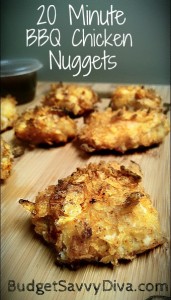 Barbecue Chicken Nuggets Recipe - Budget Savvy Diva