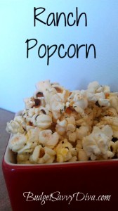 Ranch Popcorn Recipe - Budget Savvy Diva