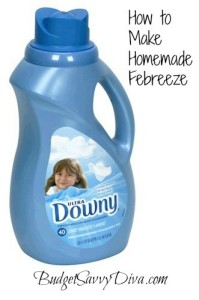 How to Make Homemade Febreeze - Budget Savvy Diva