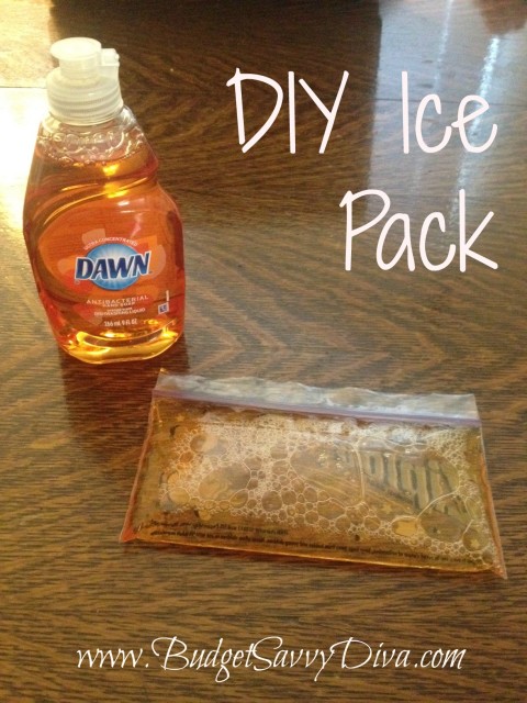How to Make Your Own Ice Pack - Budget Savvy Diva