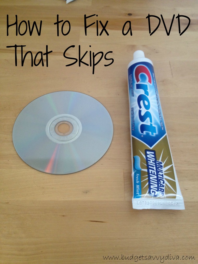How to Fix a DVD That Skips - Budget Savvy Diva