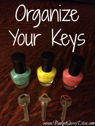 How to Organize Your Keys - Budget Savvy Diva