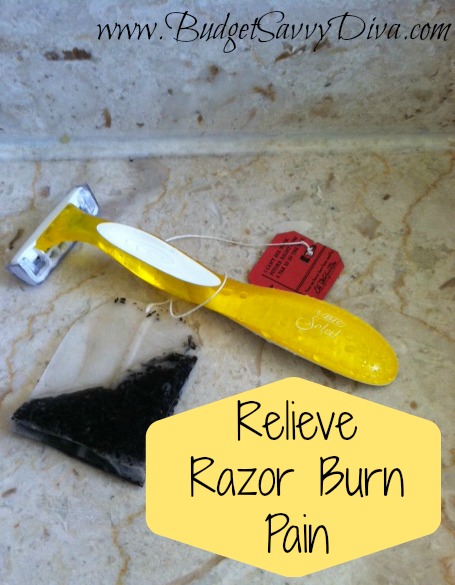 Take the Pain Away From a Razor Burn - Budget Savvy Diva