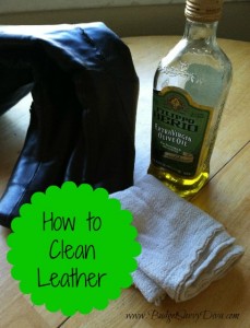 DIY Leather Cleaner - Budget Savvy Diva