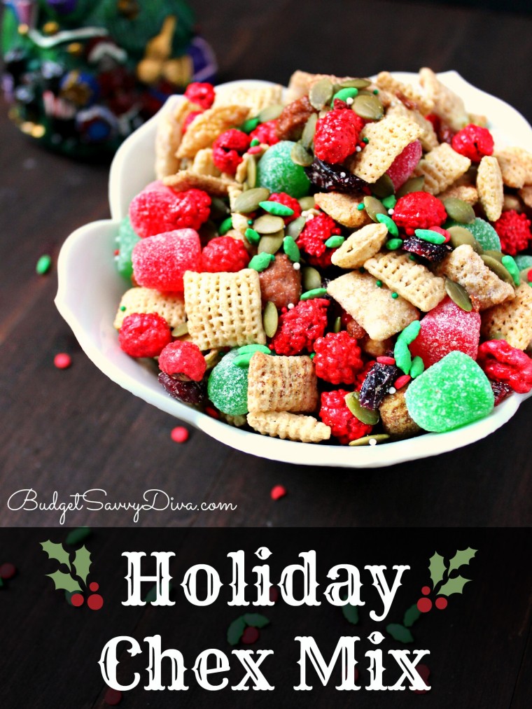 Savory Chex Party Mix - Budget Savvy Diva
