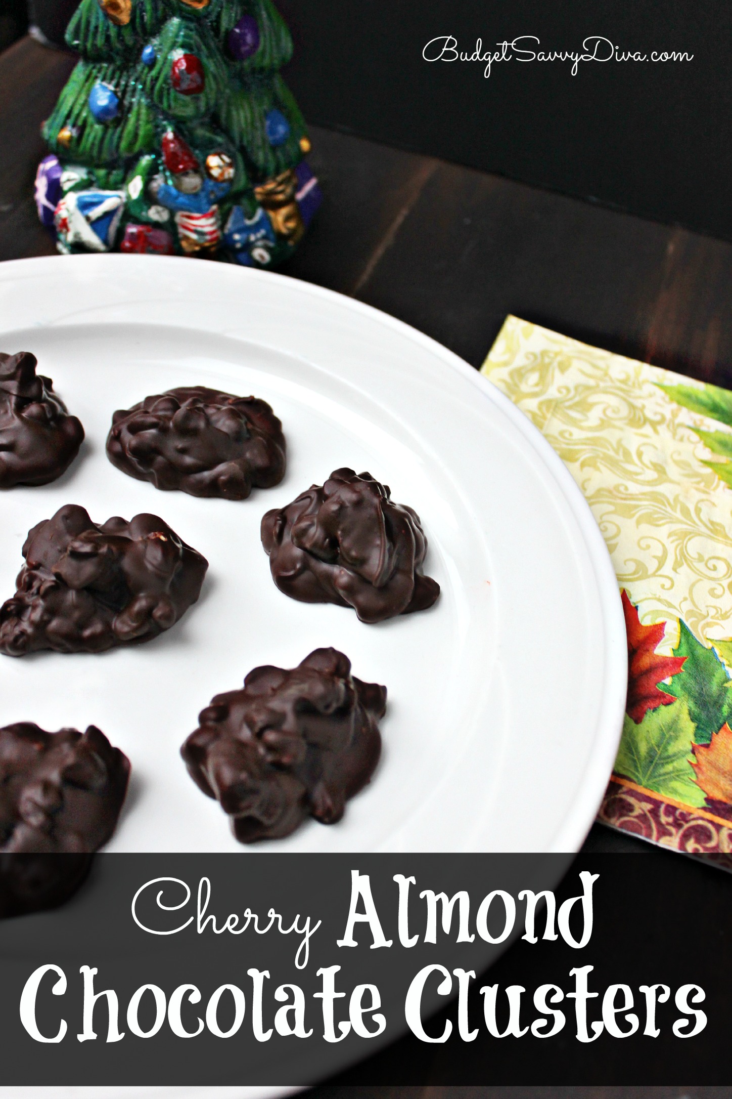Cherry Almond Chocolate Clusters Recipe - Budget Savvy Diva