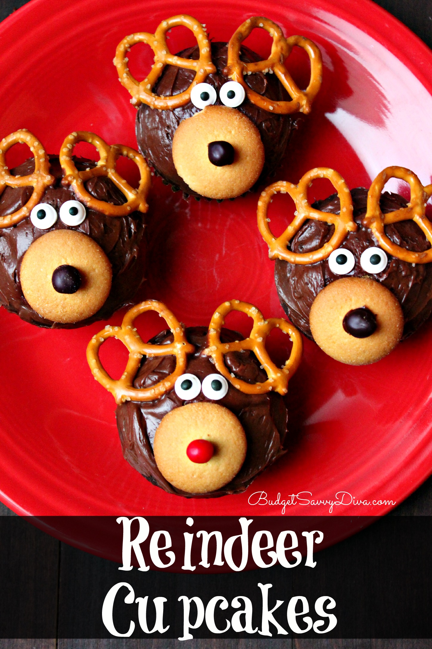 Reindeer Cupcake Recipe - Budget Savvy Diva