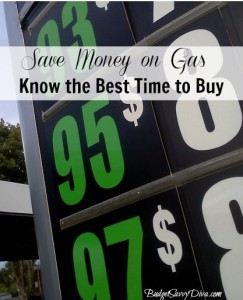 How to Save Money on Gas (Best Time to Buy) - Budget Savvy Diva