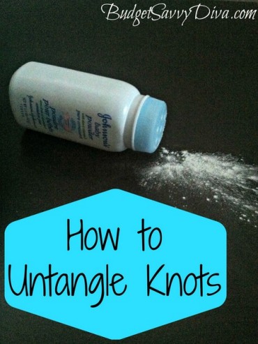 How to Untangle a Knot - Budget Savvy Diva