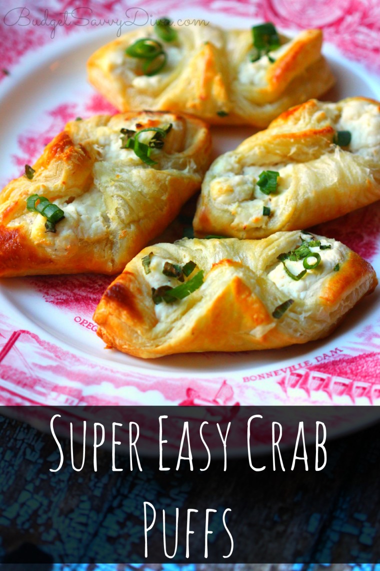 Super Easy Crab Puffs Recipe - Budget Savvy Diva