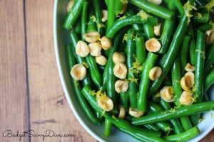 Green Beans with Hazelnuts Recipe - Budget Savvy Diva