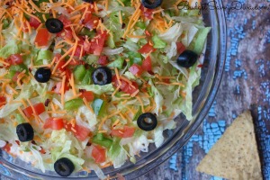 Taco Dip Recipe - Budget Savvy Diva