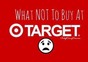 What NOT To Buy At Target - Budget Savvy Diva