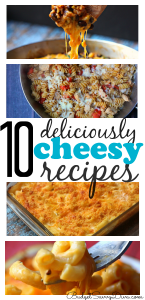 10 Delicious Cheesy Recipes - Budget Savvy Diva