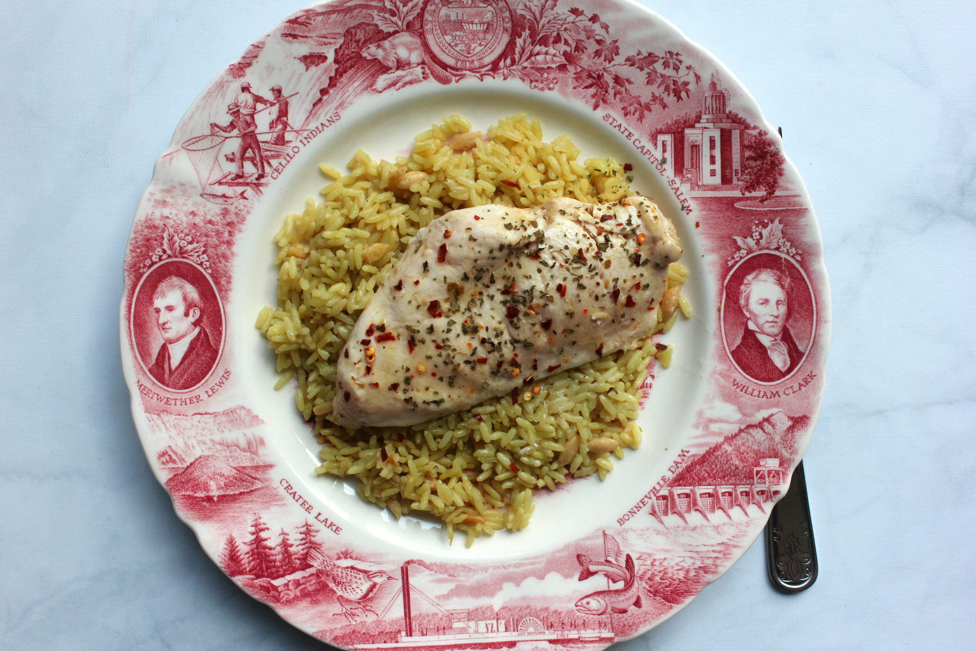Chicken with Rice Pilaf - Budget Savvy Diva