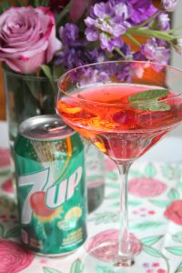 7Up Cupcakes with Girly 7Up Cocktail - Budget Savvy Diva