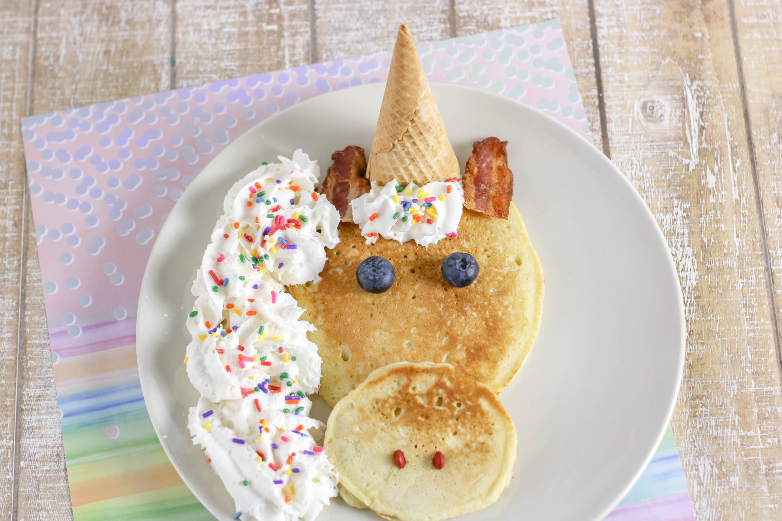 Unicorn Pancakes - Budget Savvy Diva