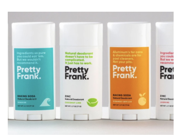 Samples of Pretty Frank Natural Deodorant - Budget Savvy Diva