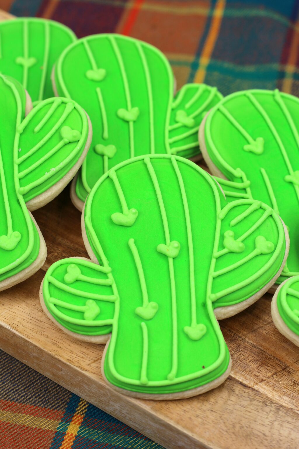Cactus Sugar Cookies - Budget Savvy Diva