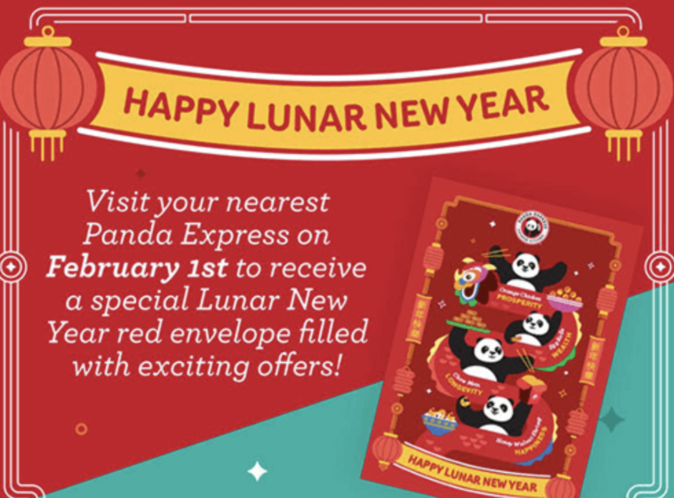 FREE Red Envelope at Panda Express - Budget Savvy Diva