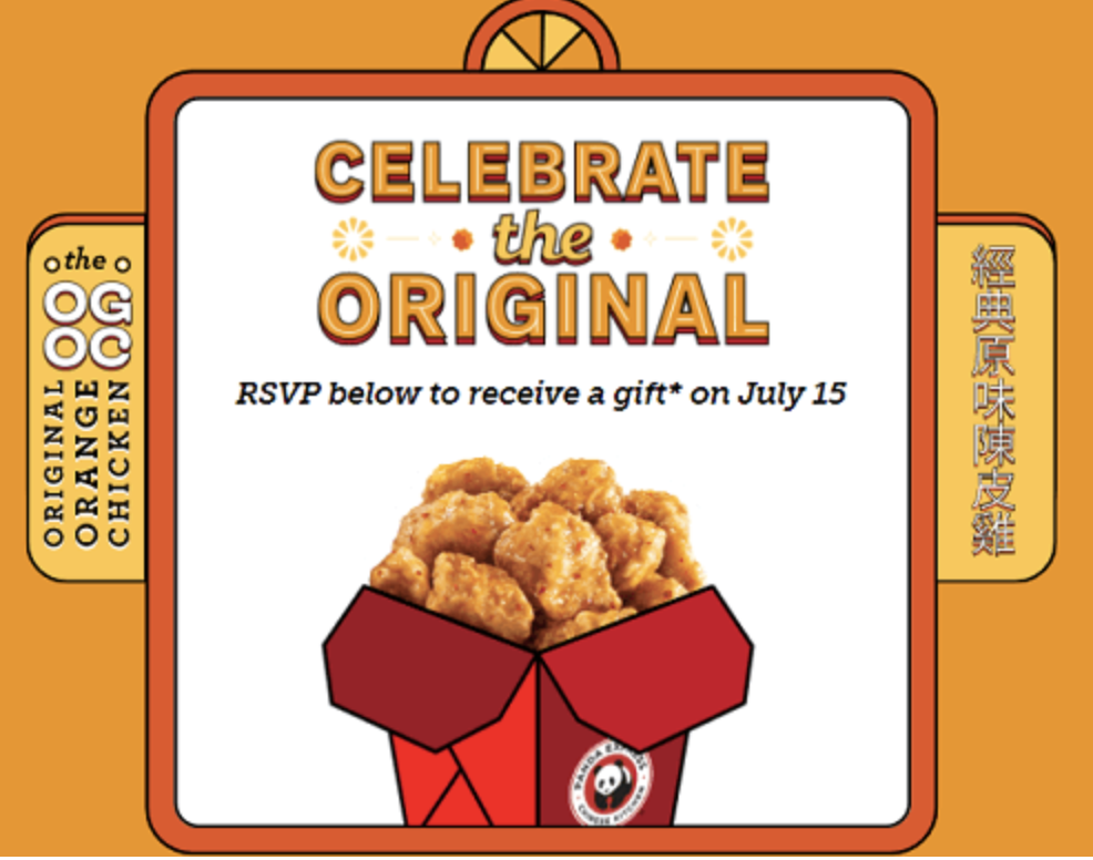 FREE Gift at Panda Express! - Budget Savvy Diva