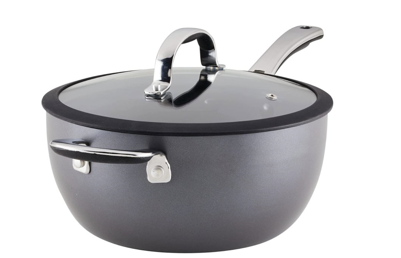 Rachel Ray Cook + Create Hard Anodized Saucier Giveaway - Budget Savvy Diva