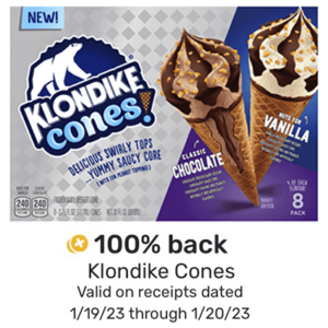 2 FREE Boxes of Klondike Cones after Fetch Rewards - Budget Savvy Diva