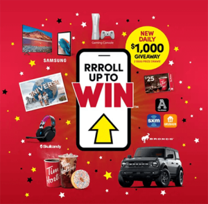 Tim Horton’s ‘Roll Up To Win’ Instant Win Game (1 Million Winners ...