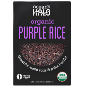 Possible FREE Box of Ocean’s Halo Organic Purple Rice - Budget Savvy Diva