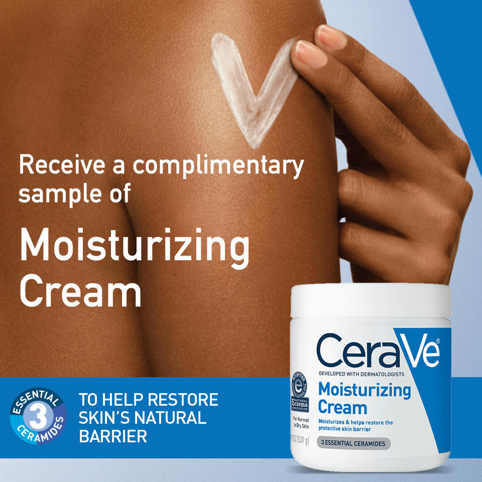 FREE Sample of CeraVe Moisturizing Cream - Budget Savvy Diva