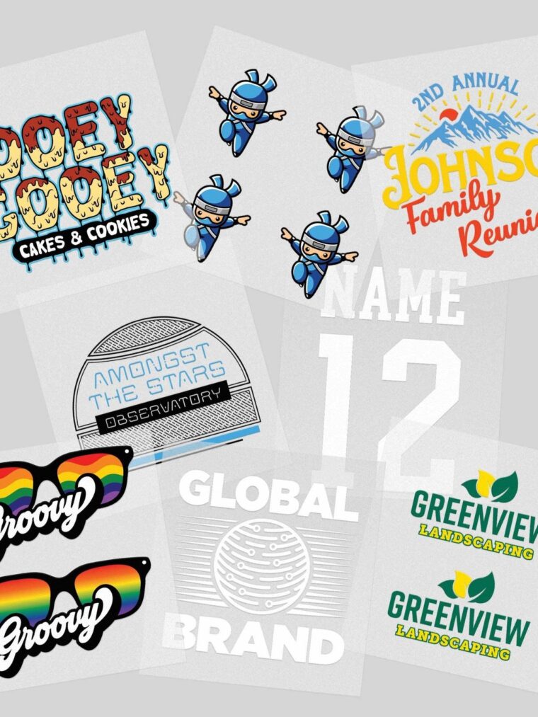 FREE Ninja Transfers Premium DTF Transfer Sample Pack - Budget Savvy Diva