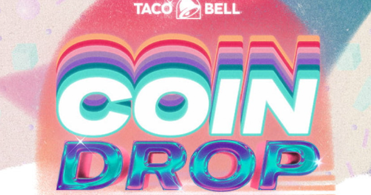The Taco Bell Coin Drop Promotional Game - Budget Savvy Diva