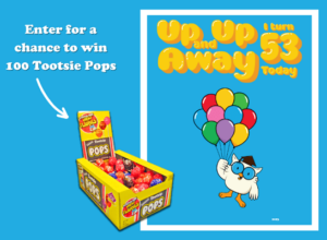 100 Tootsie Pops and a Mr. Owl Poster for Mr. Owls Birthday Giveaway ...