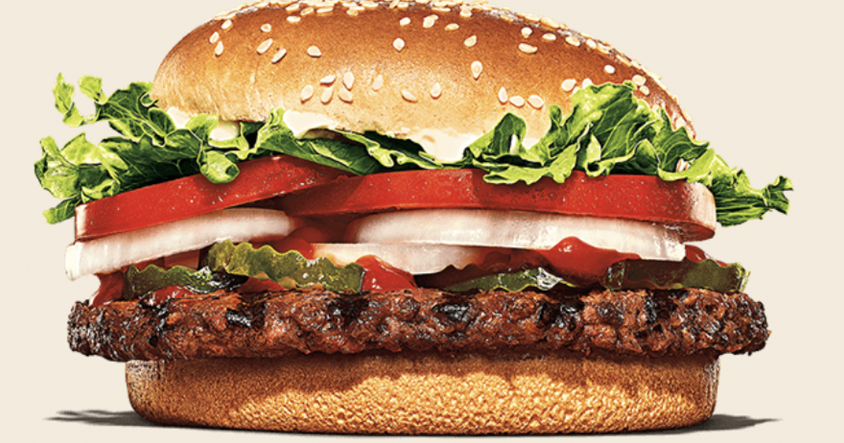 FREE Impossible Whopper at Burger King with any $3+ Purchase - Budget ...