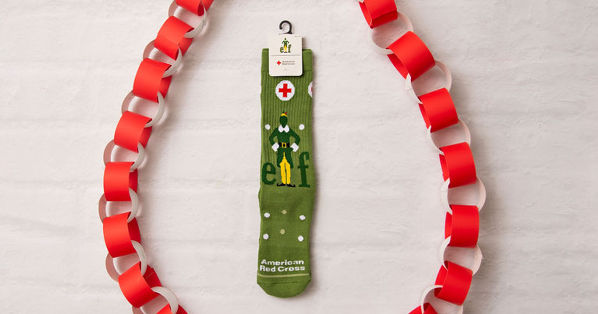 FREE Pair of Elf + Red Cross Socks when you Donate Blood - Budget Savvy ...