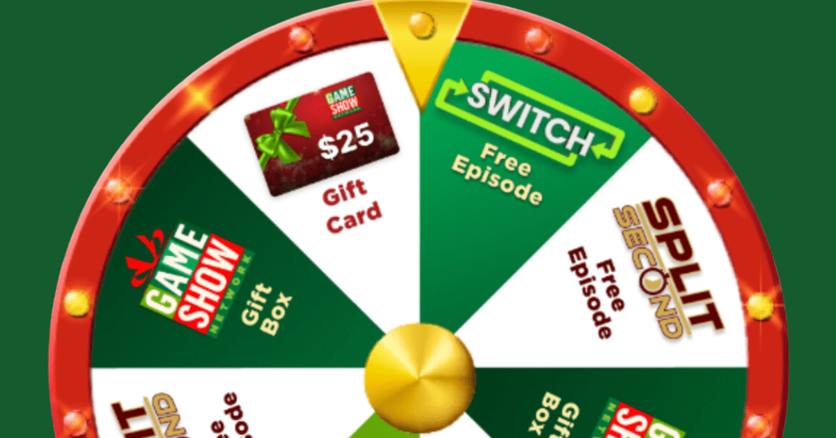 Game Show Network 25 Days of Christmas Instant Win & Sweepstakes ...