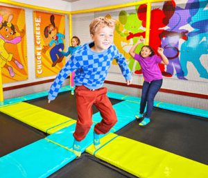 FREE All-Day Jump Pass at Chuck E. Cheese Trampoline Zone on February ...