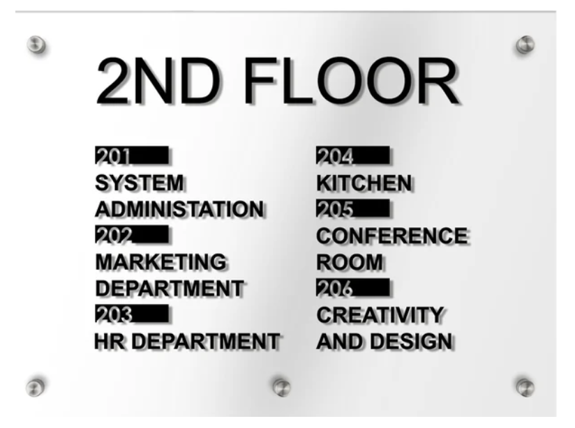 Every place needs a church wayfinding signage - Budget Savvy Diva