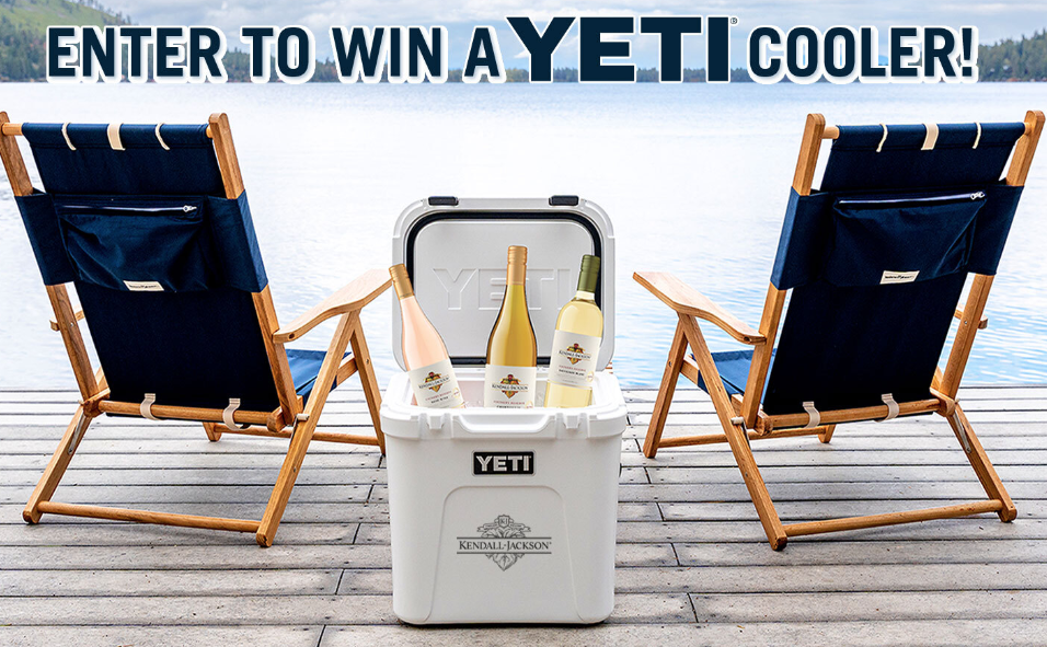 YETI x Kendall-Jackson Wines Sweepstakes (20 Winners) - Budget Savvy Diva