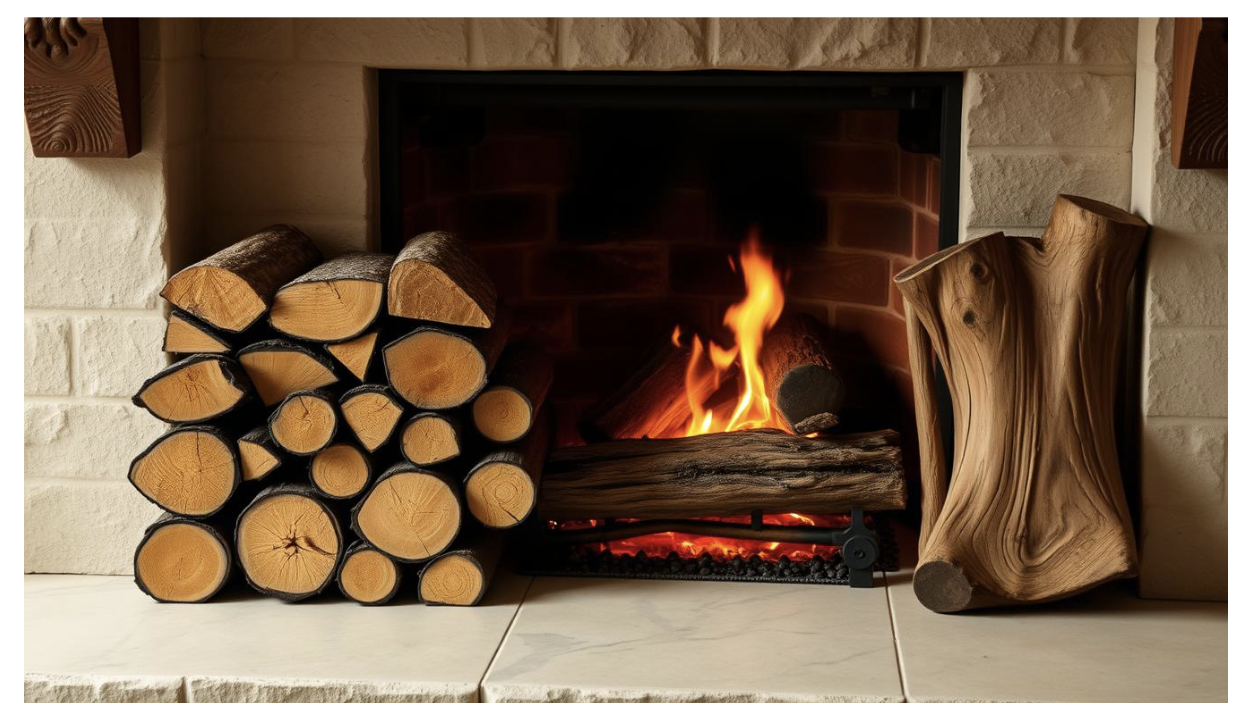 Add Charm to Your Fireplace with Beautiful Compressed Logs and ...