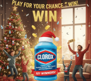 Clorox Catch Holiday Instant Win Game and Sweepstakes (101 WINNERS ...